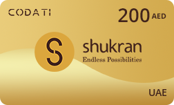 Shukran (UAE) - AED 200 | Codati